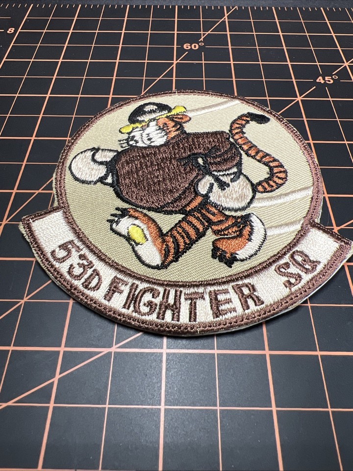 USAF 53rd Tactical Fighter Squadron Patch Original Saudi Made | eBay