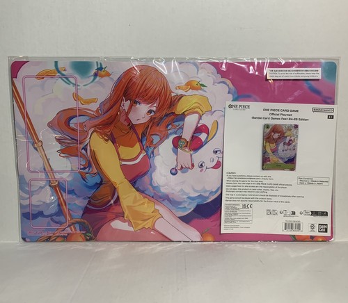 One Piece TCG - Nami & Zeus Promo OP11-106 Playmat Bandai Card Games ...