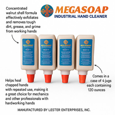 BEST WALNUT SHELL INDUSTRIAL-MECHANICS-HAND SOAP-HAND CLEANER CASE ...