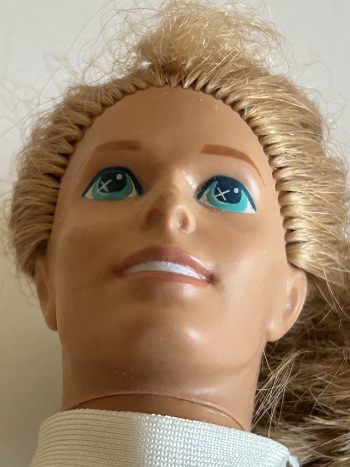 DISNEY BEAUTY AND THE BEAST Ken Doll Mattel 1968 Malaysia PRINCE ADAM ...