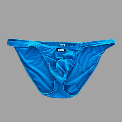 N2N Bodywear Men turquoise blue micro slik bikini Underwear size L | eBay