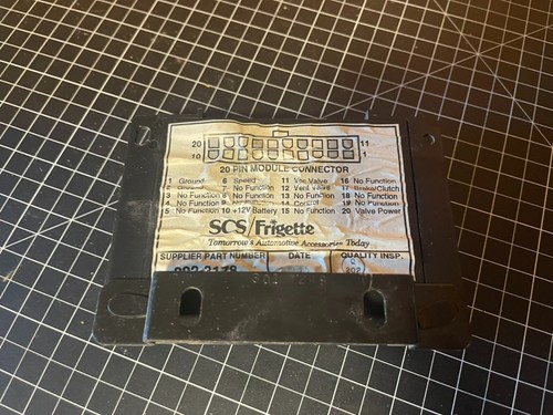 1995 Ford Ranger SCS/Frigette 20 Pin Module Connector | eBay