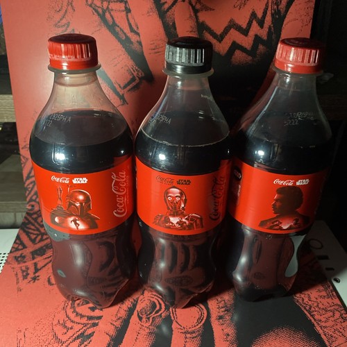 RARE Coca Cola Starwars Collaboration Disney Parks Exclusive sealed 3 ...
