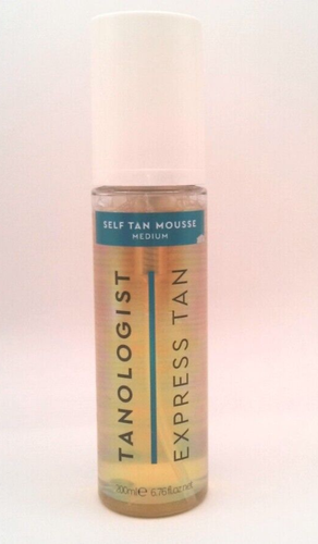 Self Tanner TANOLOGIST Express Tan Mousee MEDIUM Tanning Vegan Organic ...