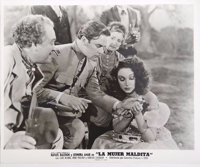 Vintage 1954 Rafael Baledon / Leonora Amar LA MUJER MALDITA Press | eBay