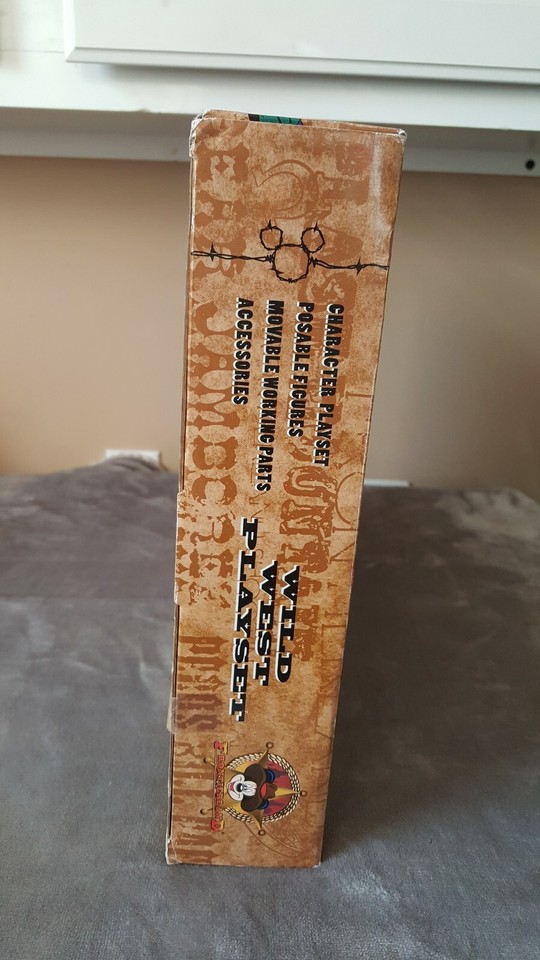 Vintage Disney Frontierland Wild West Playset Hard To Find Original Box ...