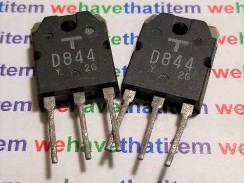 2SD844 / D844 / TRANSISTOR / SHORT LEADS / TO3P / 2 PIECES (qzty) | eBay