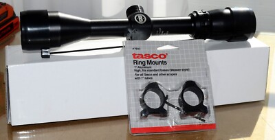3x9 Bushnell Banner rifle scope. Sold with new Tasco rings | eBay