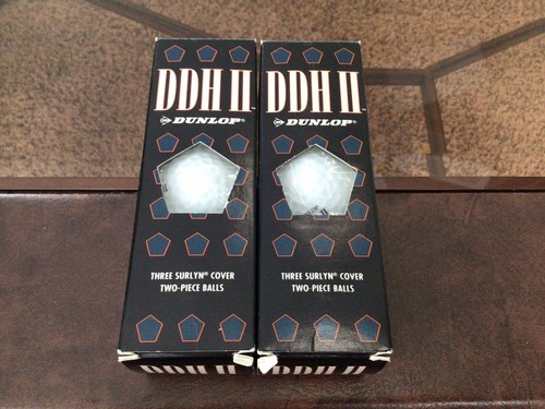 Dunlop DDH II Surlyn Cover Golf Balls. NIB + Free Ship 45566390158| eBay