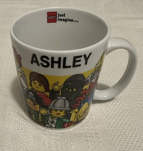 LEGO Mini Figure Coffee Cup Mug Personalized “ASHLEY” | eBay