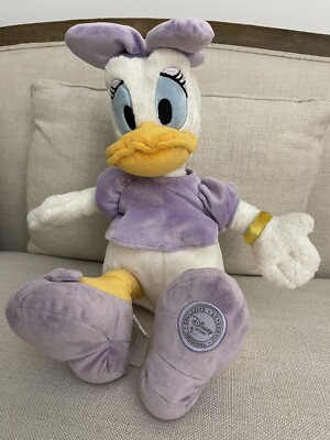 Exclusive Disney Store Daisy Duck Purple Stuffed Animal Toy Doll Plush ...