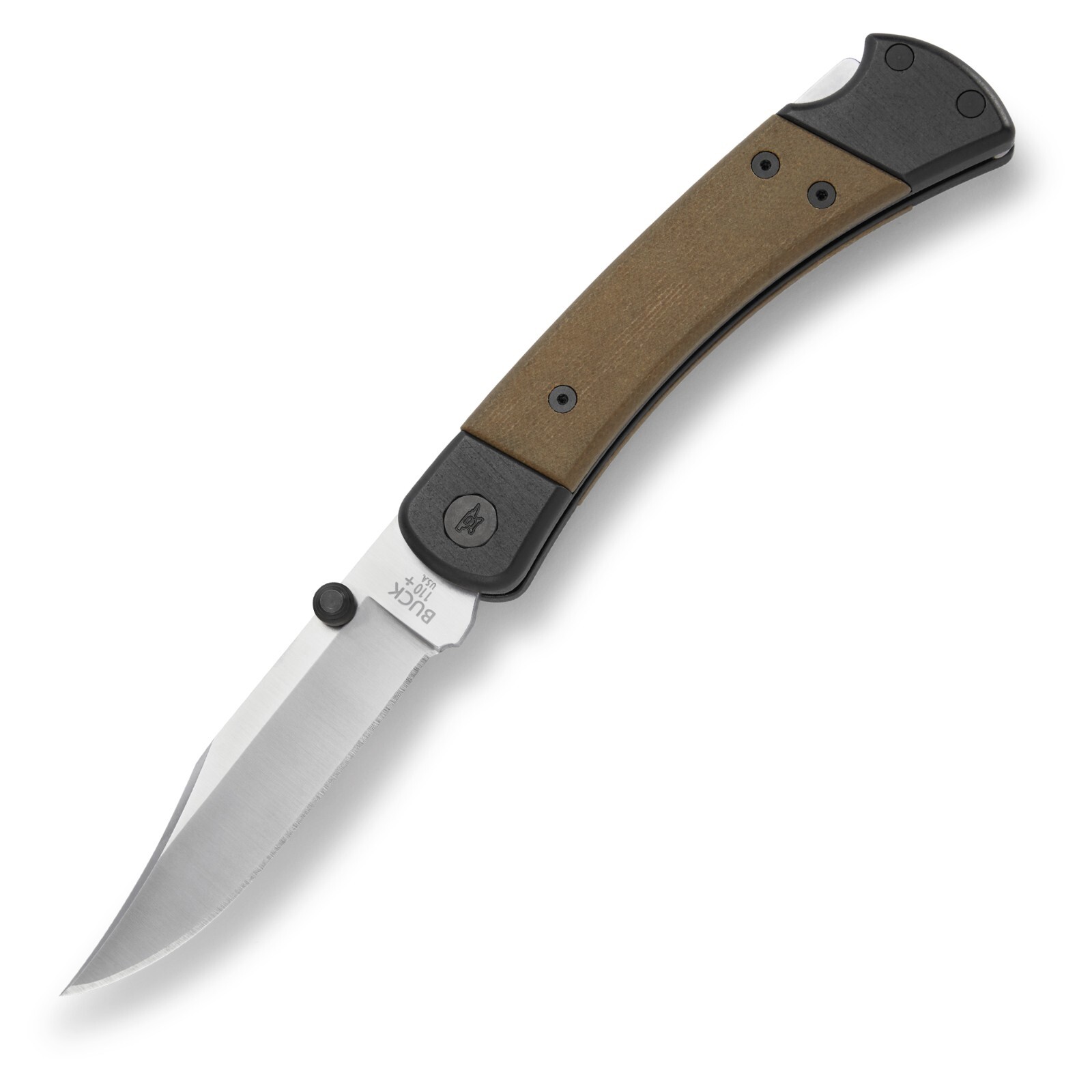 Buck Knives 110 Hunter Sport 3.75 inch Folding Pocket Knife - 110GRS5 ...