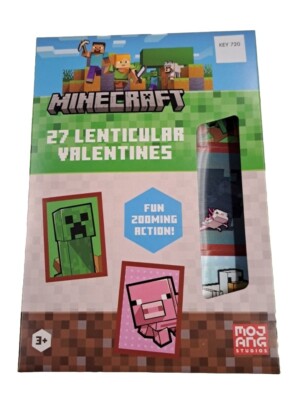 Minecraft 27 Lenticular Valentines | eBay