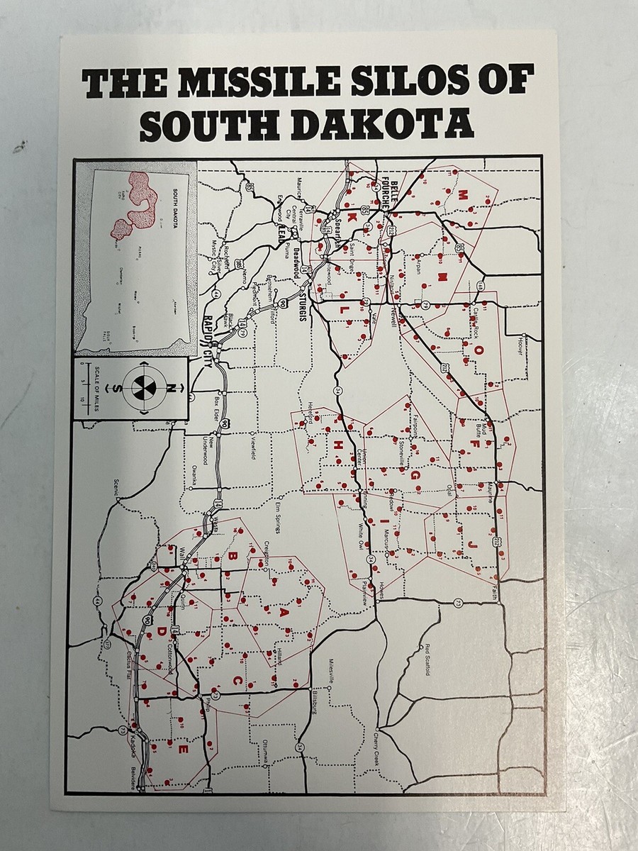 Abandoned Missile Silos Map