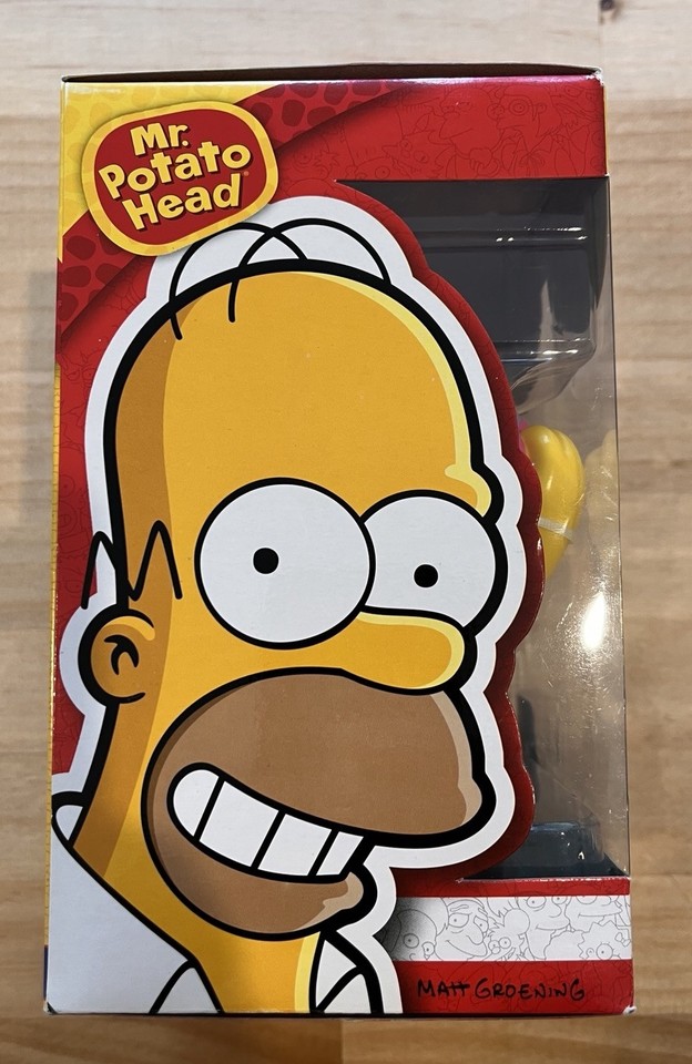 Sealed The Simpsons Mr Potato Head Homer Simpson - 25th Anniversary ...