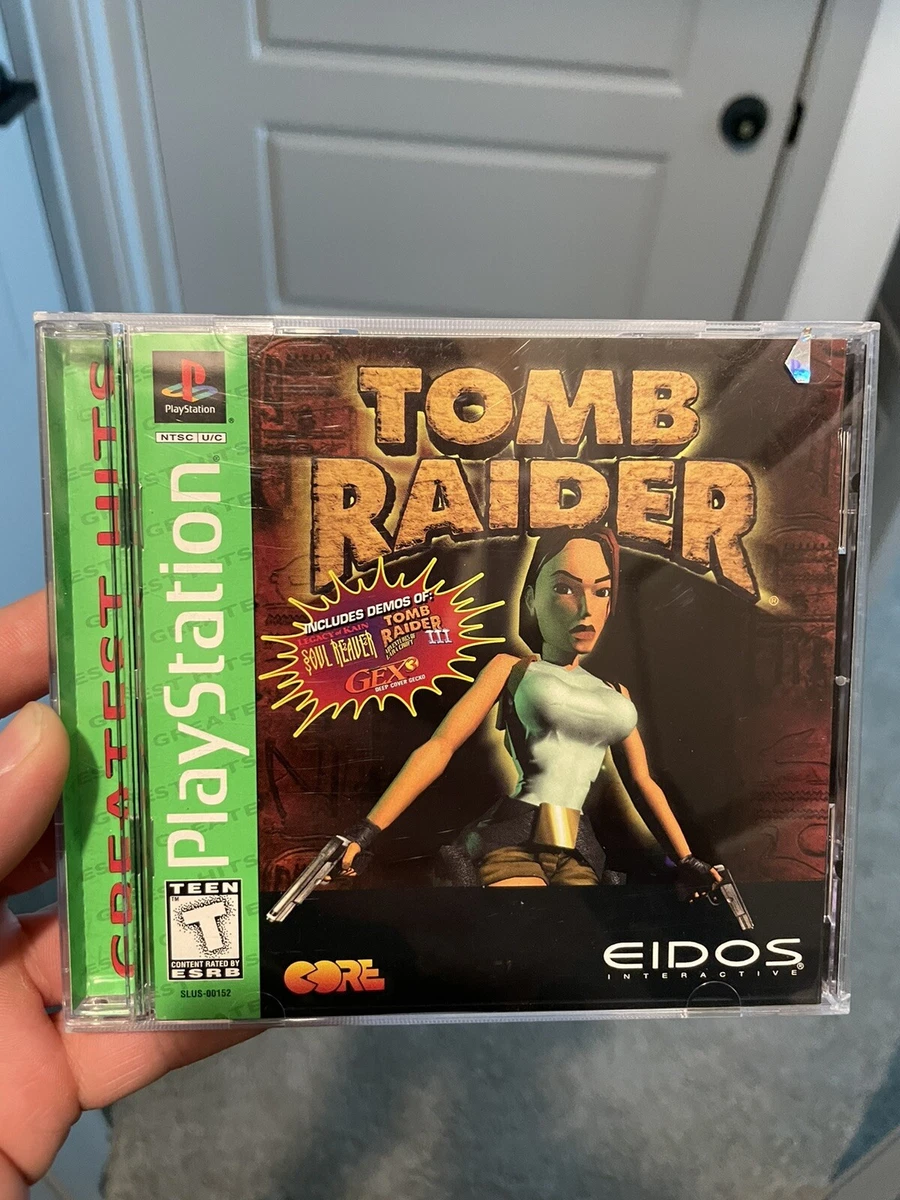 Tomb raider greatest hits ps1 store