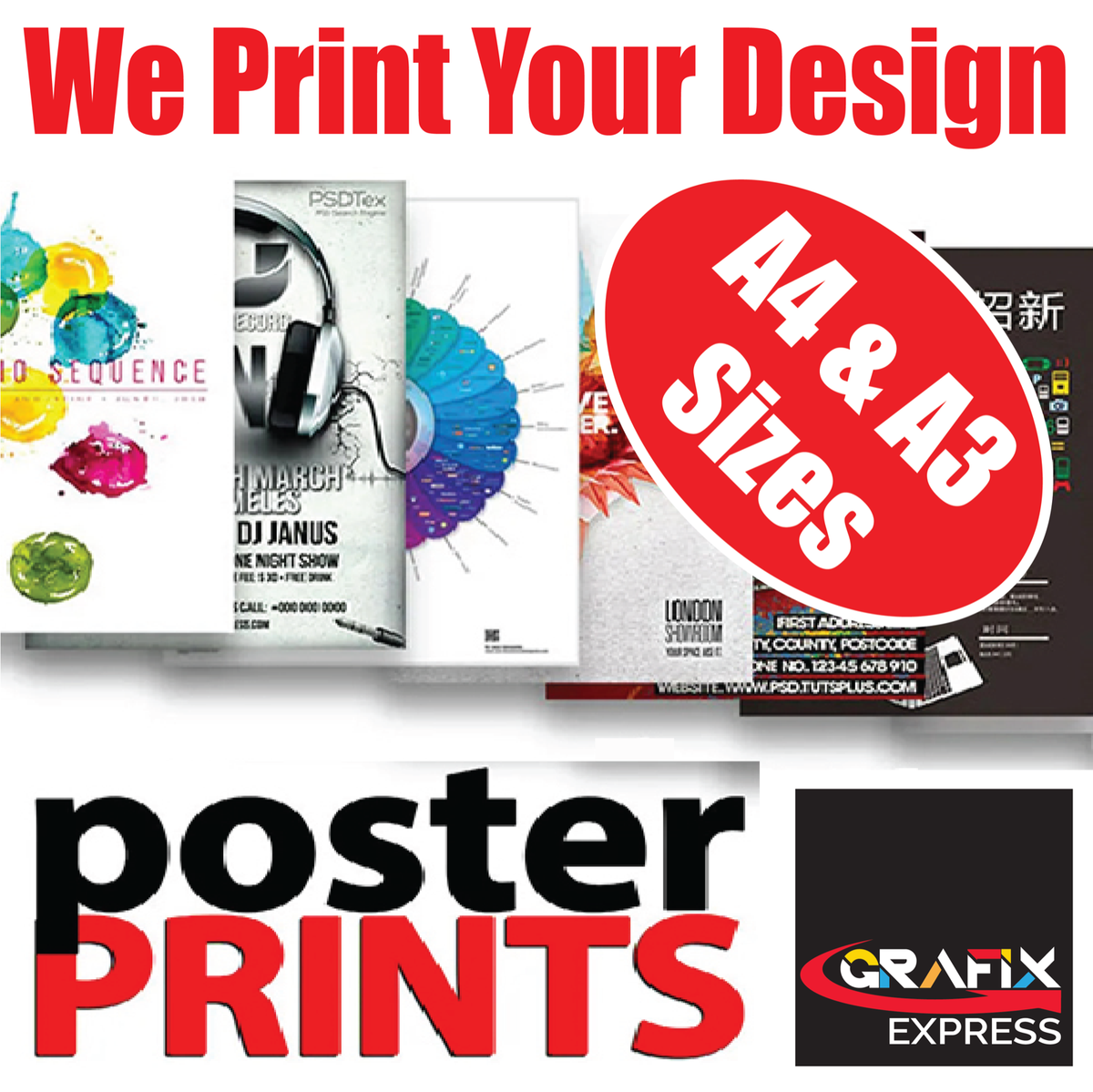 What Is A Poster Size Standard Poster Sizes And Common Dimensions