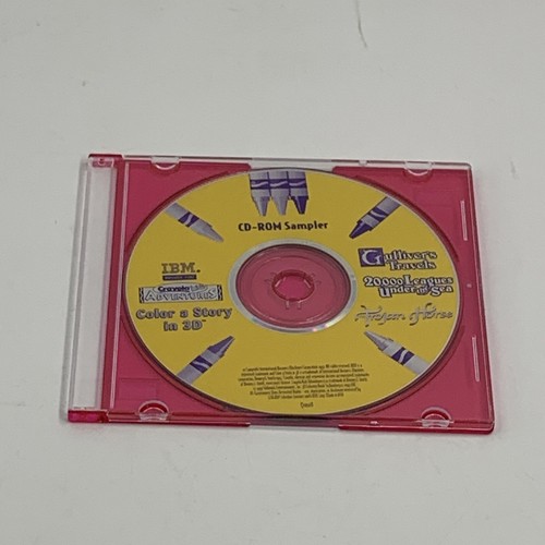 CD ROM - Sampler - Color A Story In 3D - Gullivers Travels/20,000 ...
