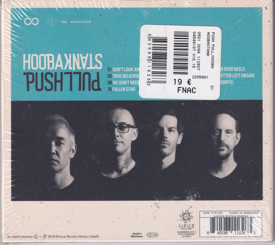Hoobastank 2018 CD - Push Pull (Ltd Digi) 3 Doors Down/Breaking ...