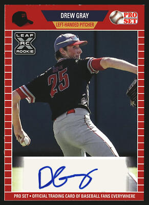 2021 Pro Set Drew Gray #PS-DG1 Autographs AU | eBay