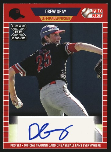 2021 Pro Set Drew Gray #PS-DG1 Autographs AU | eBay