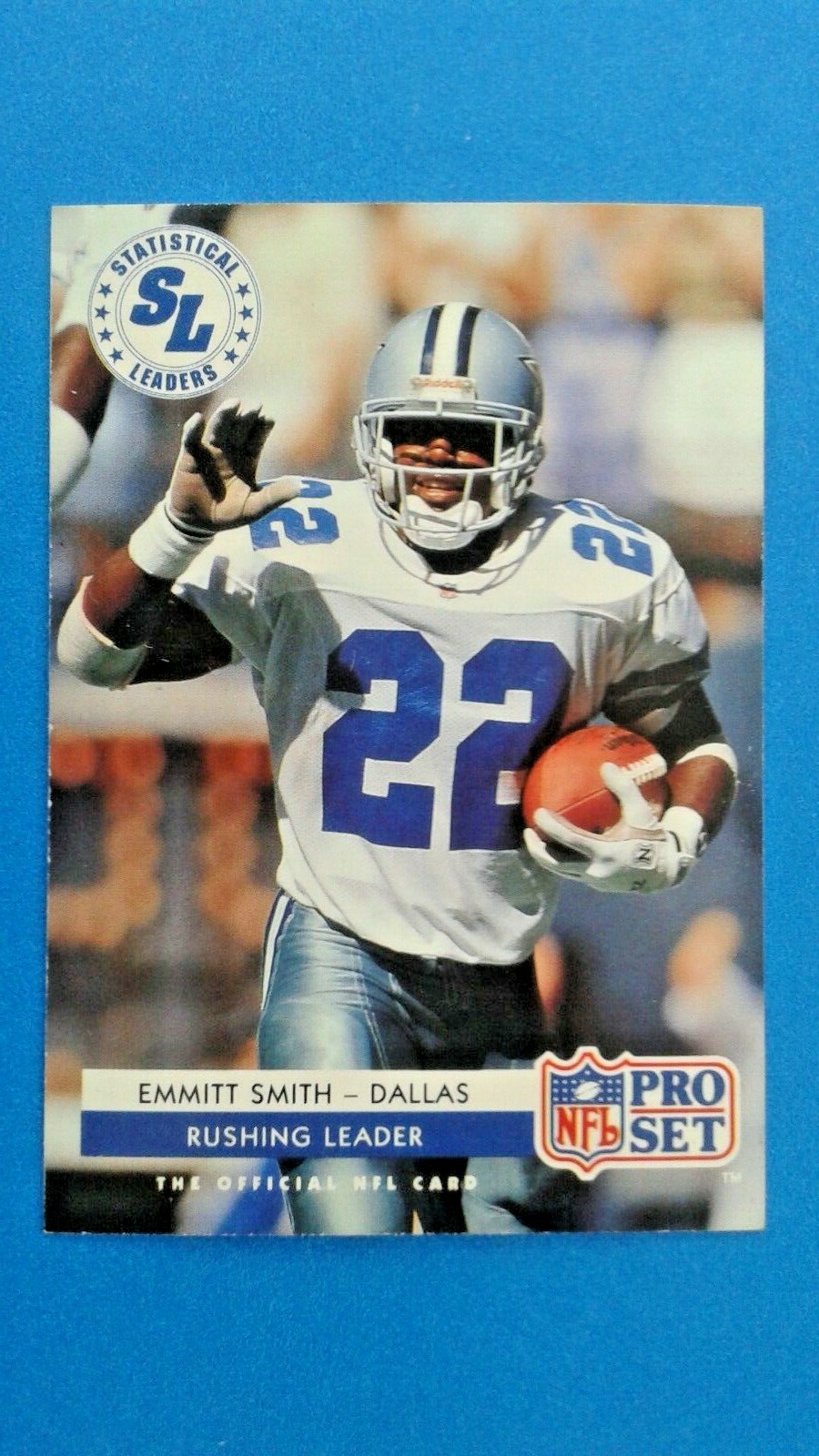 1992 Pro Set Football Card #7 Emmitt Smith LL/Rushing Leader HOF | eBay