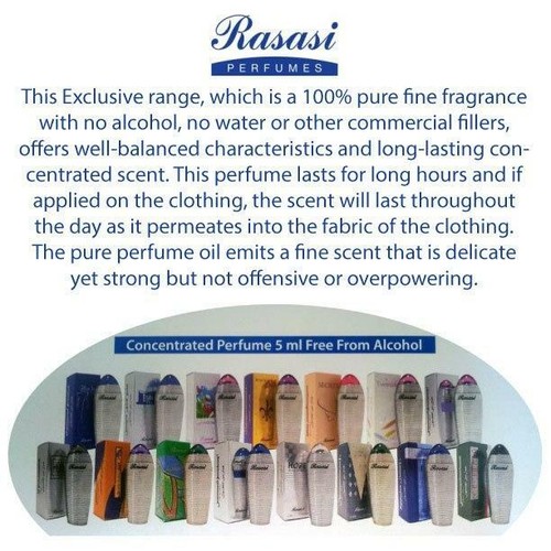 Rasasi Adorable For Women Non Alcohol Concentrated Perfume | eBay
