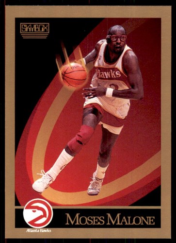 1990-91 SkyBox Moses Malone Basketball Cards #6 | eBay