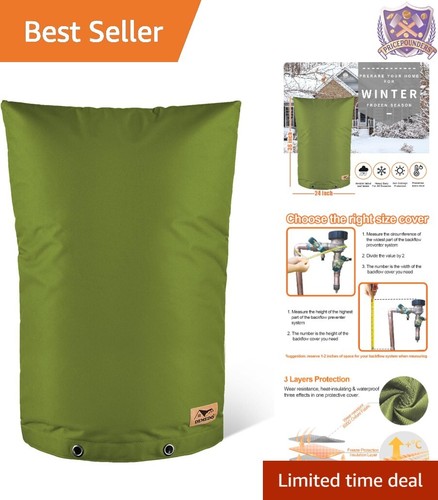 Backflow Preventer Cover Insulated 24x36 Heavy Duty Waterproof Valve ...