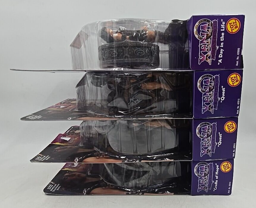 1998 Toy Biz Xena-Warrior Princess Velasca Harlem Warrior Lot Of 4 ...
