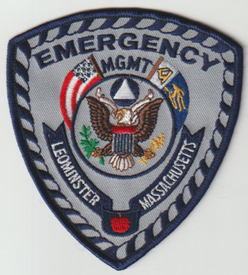 Leominster MA Emergency Management patch shipped from Australia | eBay