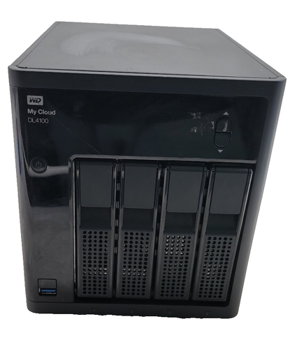 Western Digital My Cloud DL4100 Diskless NAS 4-Bay Network Storage Unit ...