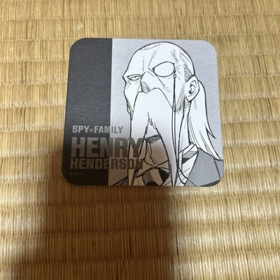 Spy x Family Coaster Henry Henderson - New, Unused Collectible | eBay