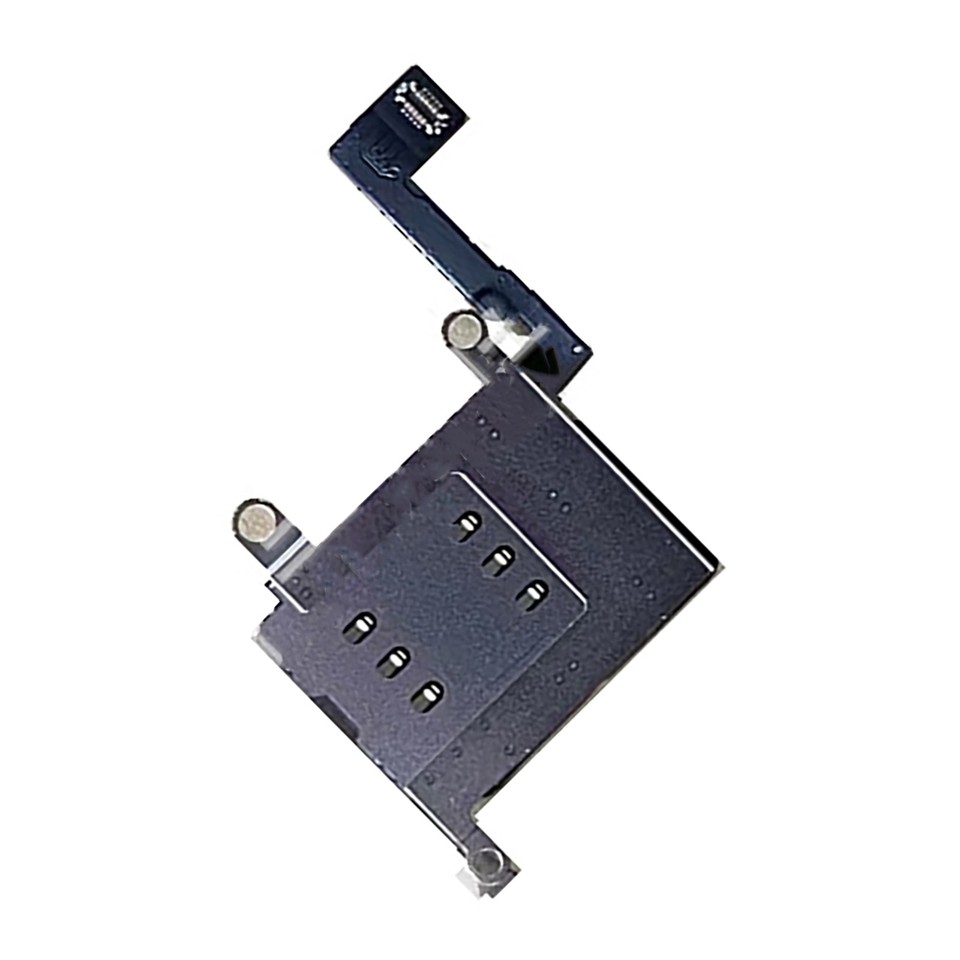 Dual SIM Card Slot Card Tray Flex Cable with Cable Reader For iPhone 12 ...