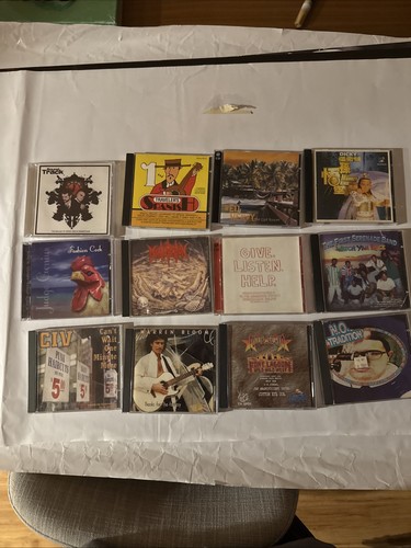 Lot Of 12 CDs Mixed Genre Rock Metal Rap Reggae Experimental | eBay