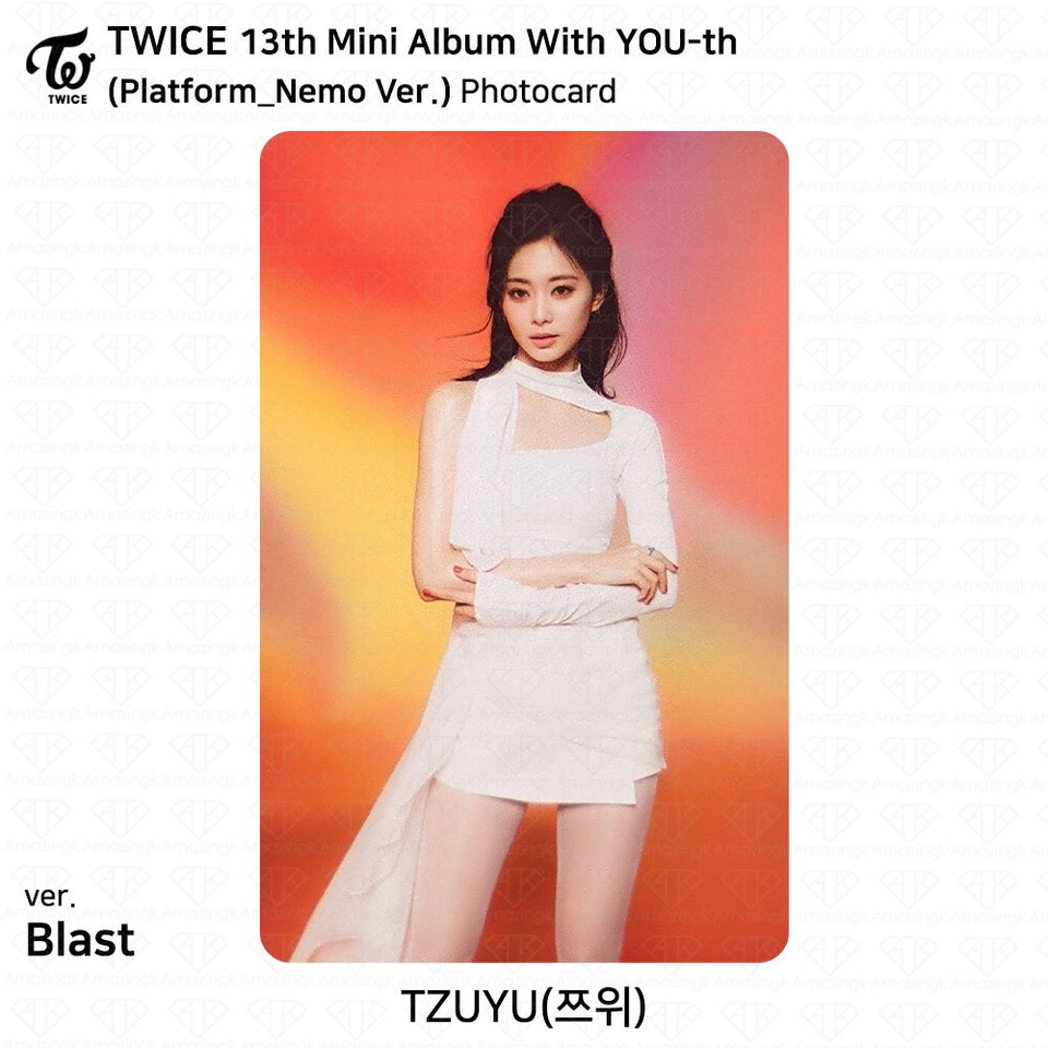 TWICE 13th Mini Album With YOU-th Platform Nemo Ver Special Photocard ...