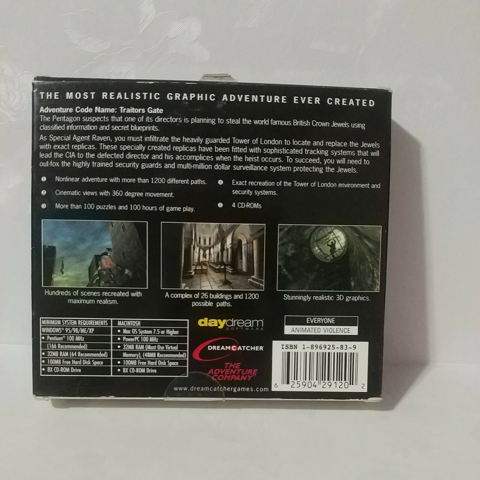 Traitors Gate-Adventure Company-Windows/Macintosh-Rated E-Dreamcatcher ...