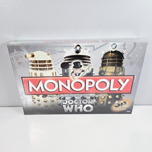 Monopoly - Doctor Who 50th Anniversary Collector's Edition Board Game ...