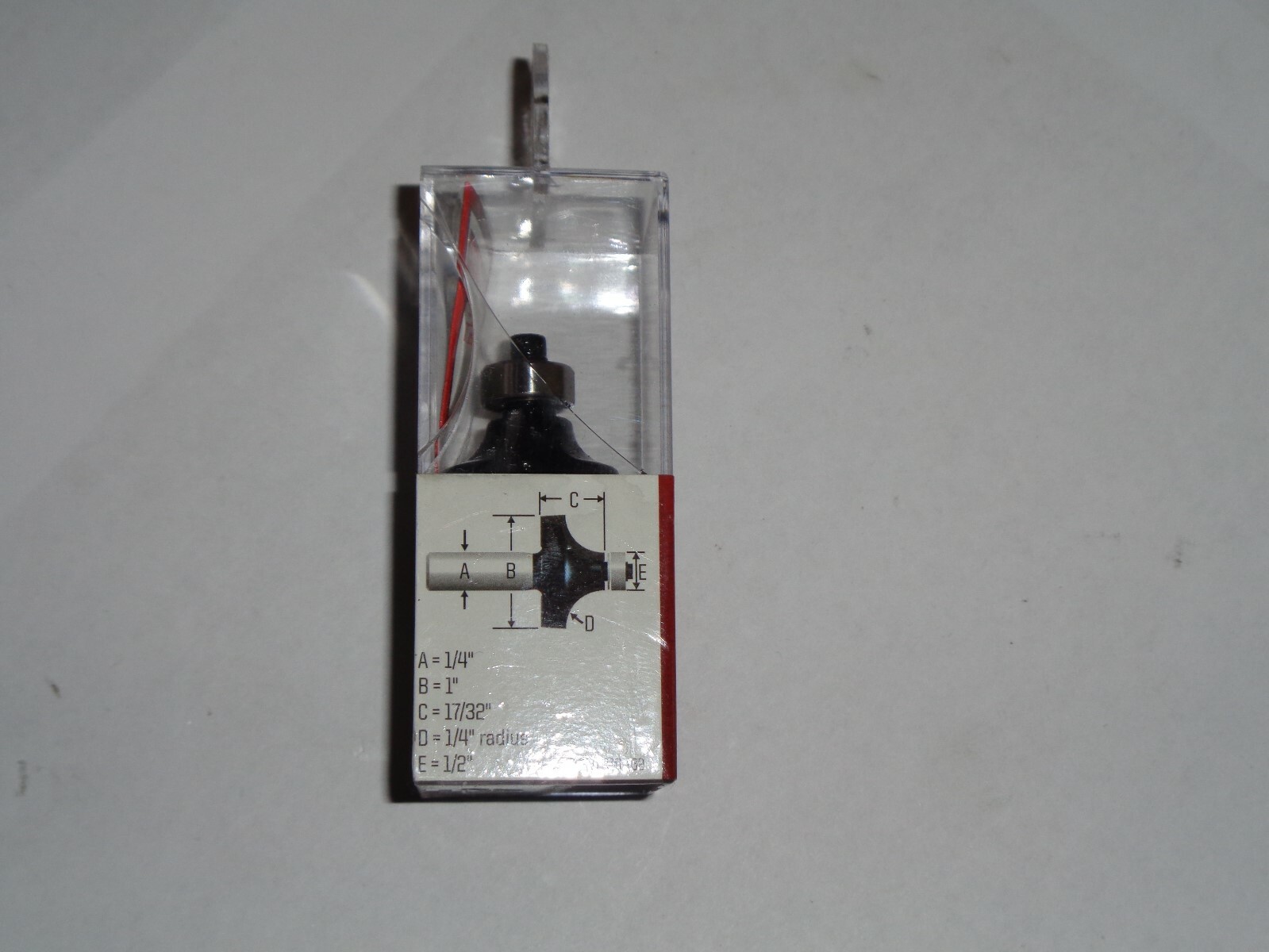 Craftsman Router Bit 1/4" Roundover 1/4 Shank 28612 | eBay