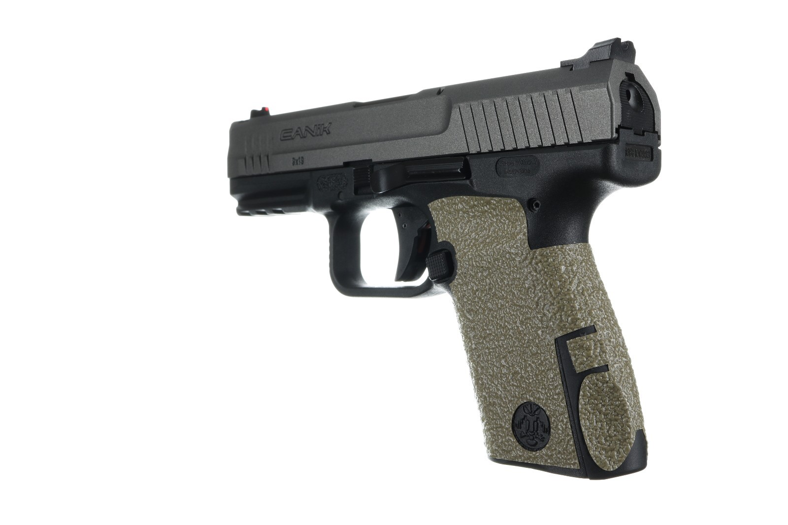 Talon Grips for Canik TP9 SF Elite 9mm(Small Backstrap) in Moss Rubber ...