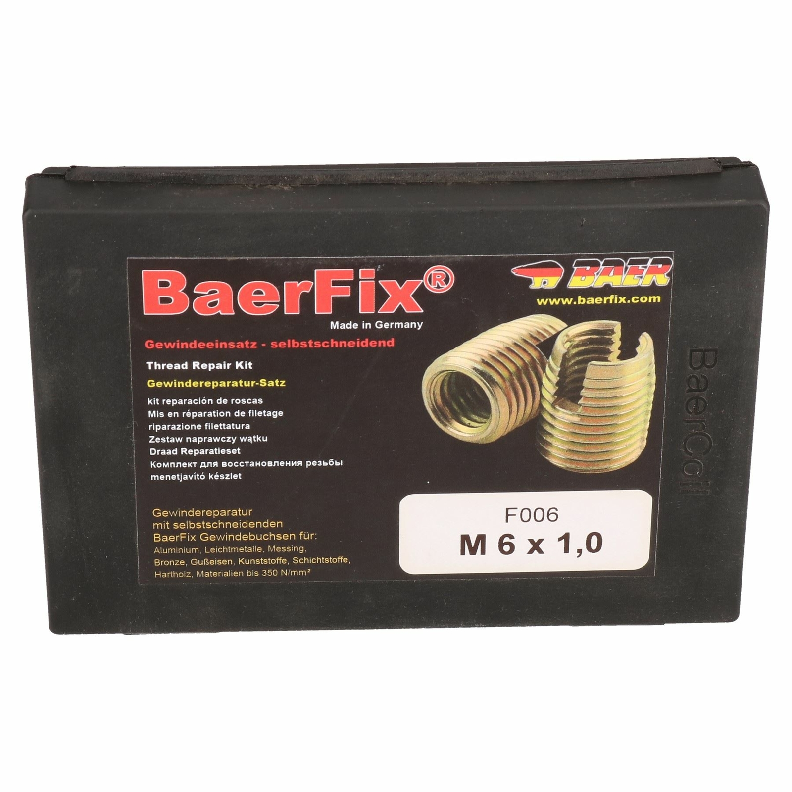 Baerfix M6 x 1.0mm Metric Self Tapping Damaged Thread Repair Cutter Kit ...