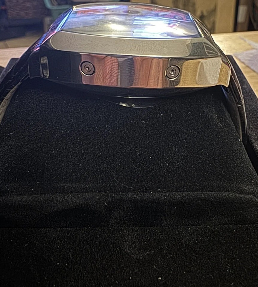 Eberle Automatic Luxury Watch E916-579 3ATM WR Genuine Leather Band-New ...