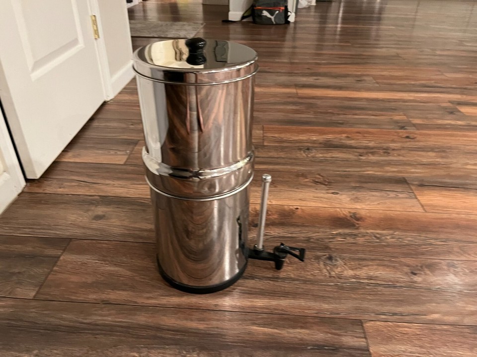 Travel Berkey Unit/Housing ONLY- some small denting (Filters NOT ...