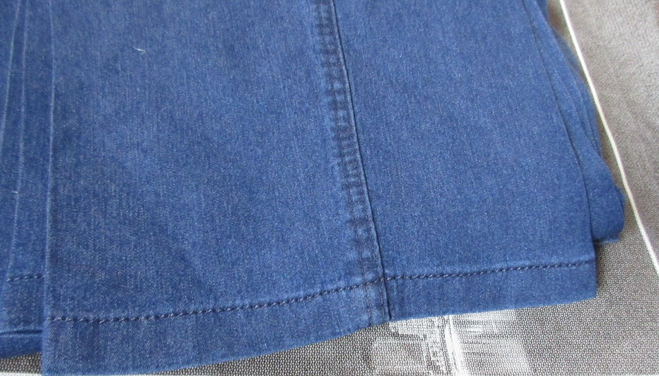 JettJeans3-Mens High Waste Straight Fit Stretch Blue Jeans 38W/30L | eBay
