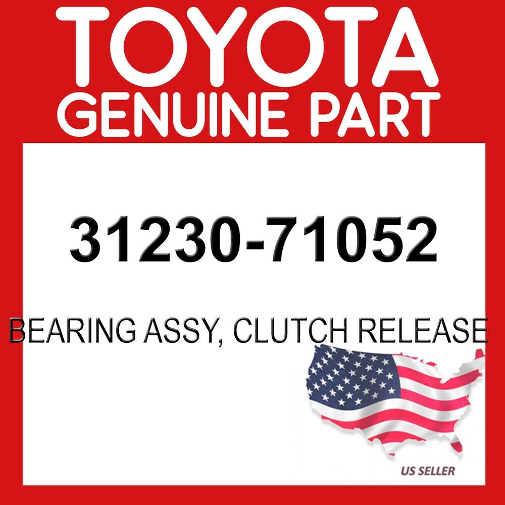 31230-71052 Toyota Bearing ASSY Clutch 3123071052 Genuine OEM Part for ...