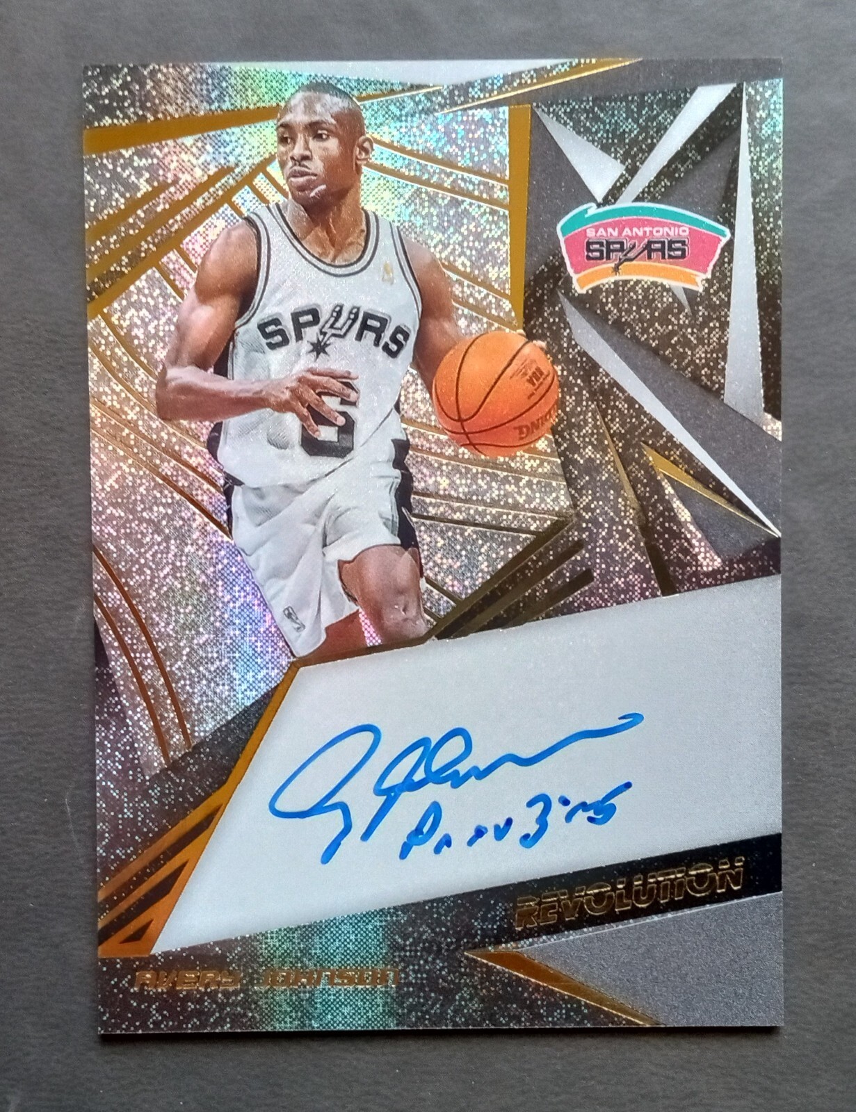 2019-20 Panini Revolution Avery Johnson Autograph #AG-AJO Scripture On ...