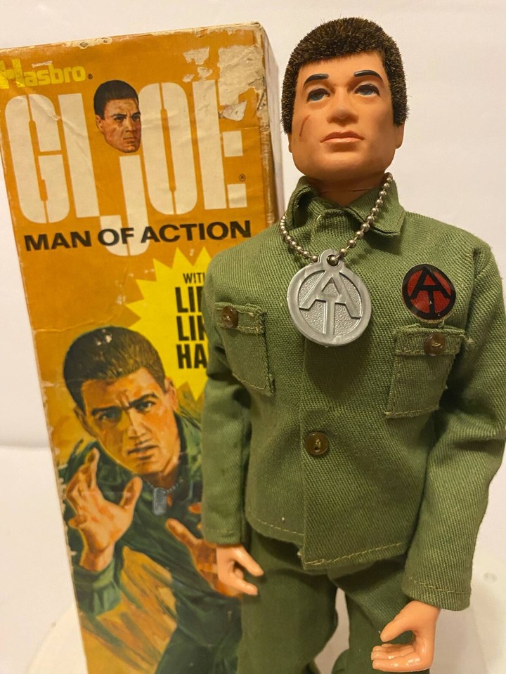 GI JOE "MAN OF ACTION" W/ ORIGINAL BOX VINTAGE 1970 | eBay