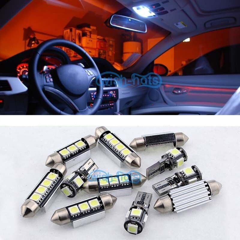15Pcs White Interior LED Bulb Light Kit For 2014+ VW Golf MK7 GTI ...