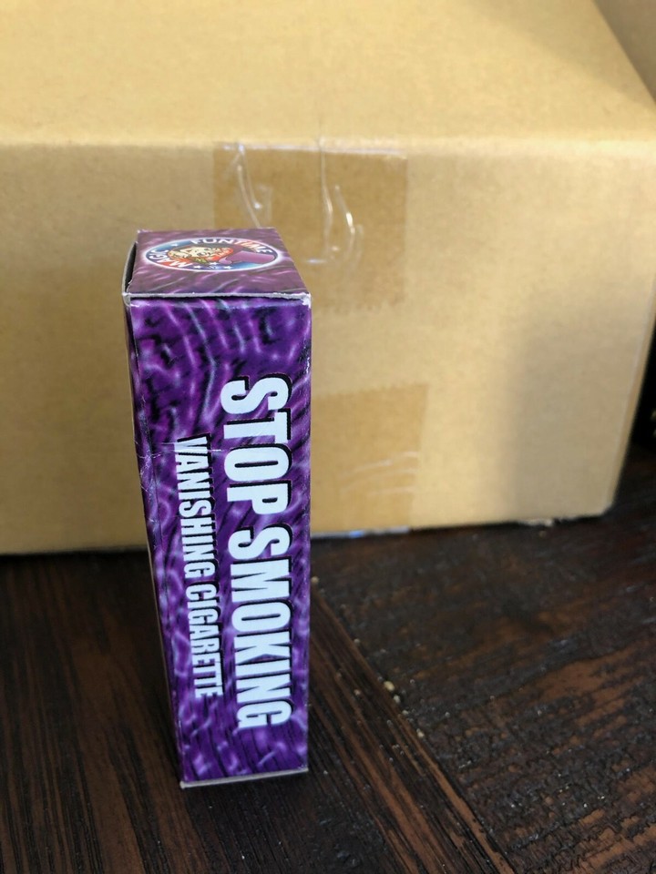 STOP SMOKING CIGARETTE MAGIC TRICK WITH INSTRUCTIONS BY FUNTIME VANISH ...