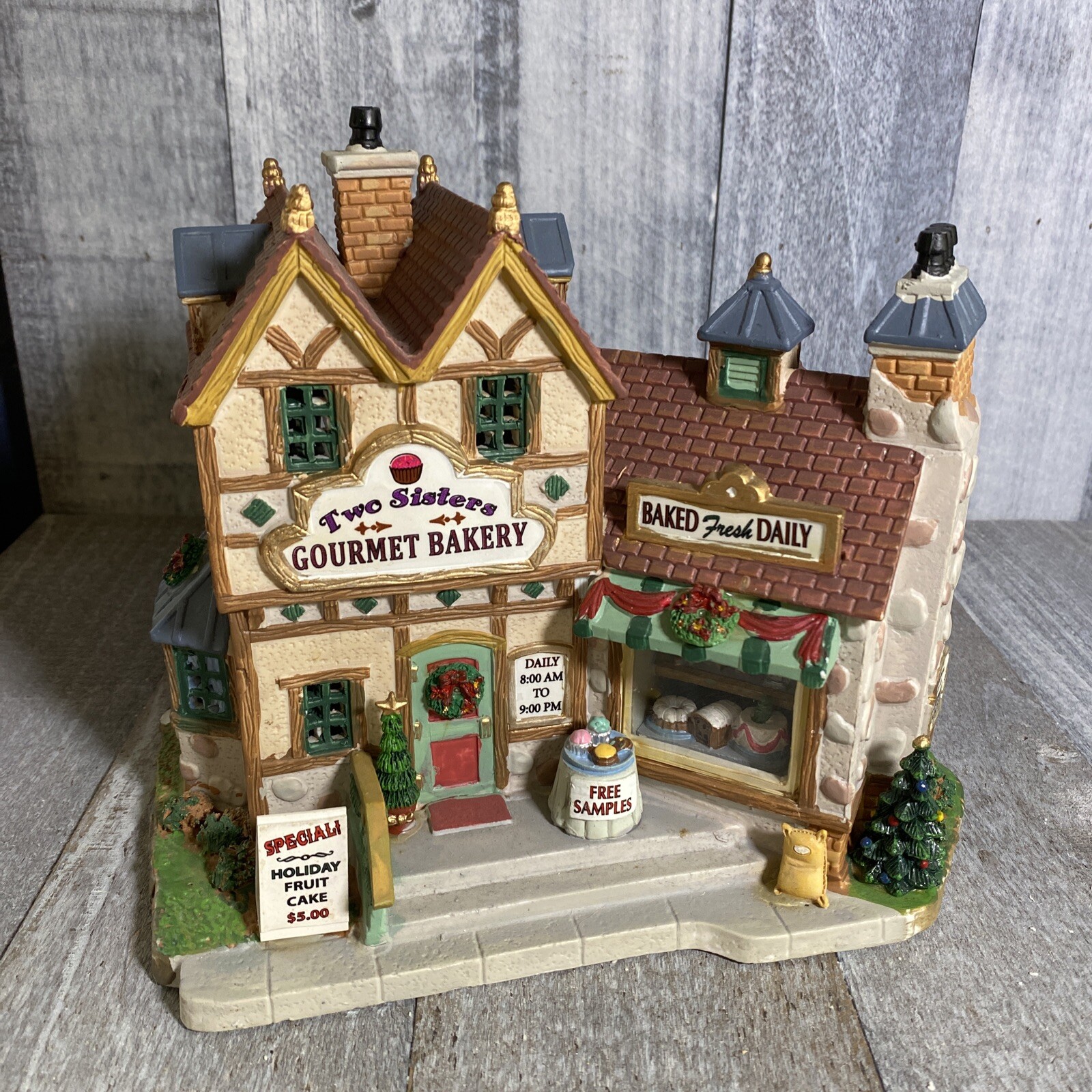 Lemax Signature Collection Two Sisters Gourmet Bakery 2012 Christmas ...